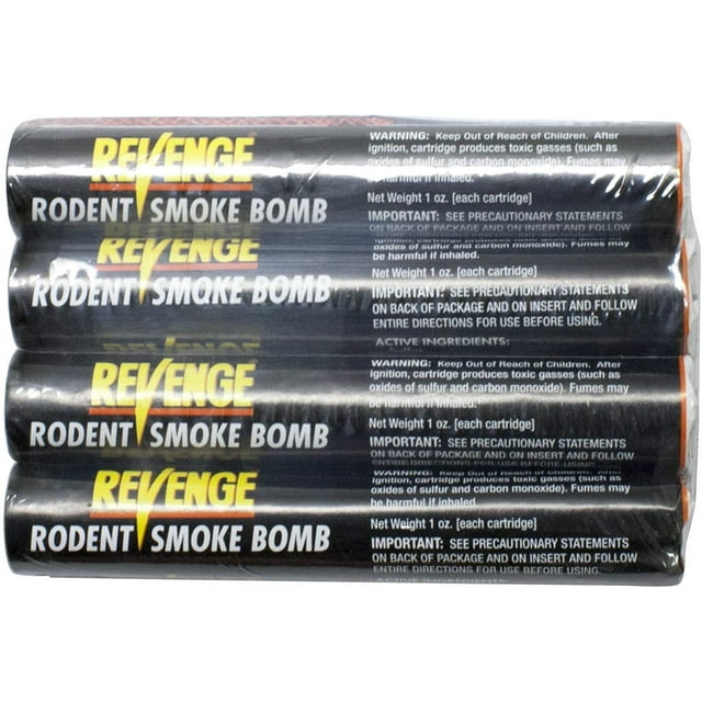 Bonide BND61110 - Revenge Rodent Smoke Bombs, Mole and Gopher Killer, Poison, Repellent, Trap 4 ...