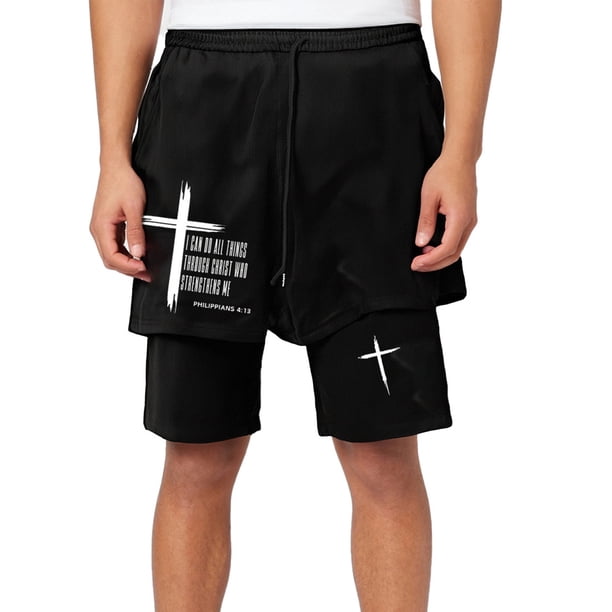 Pantalones Cortos Casuales Para Hombre, de Moda, Con Doble Forro Para ...