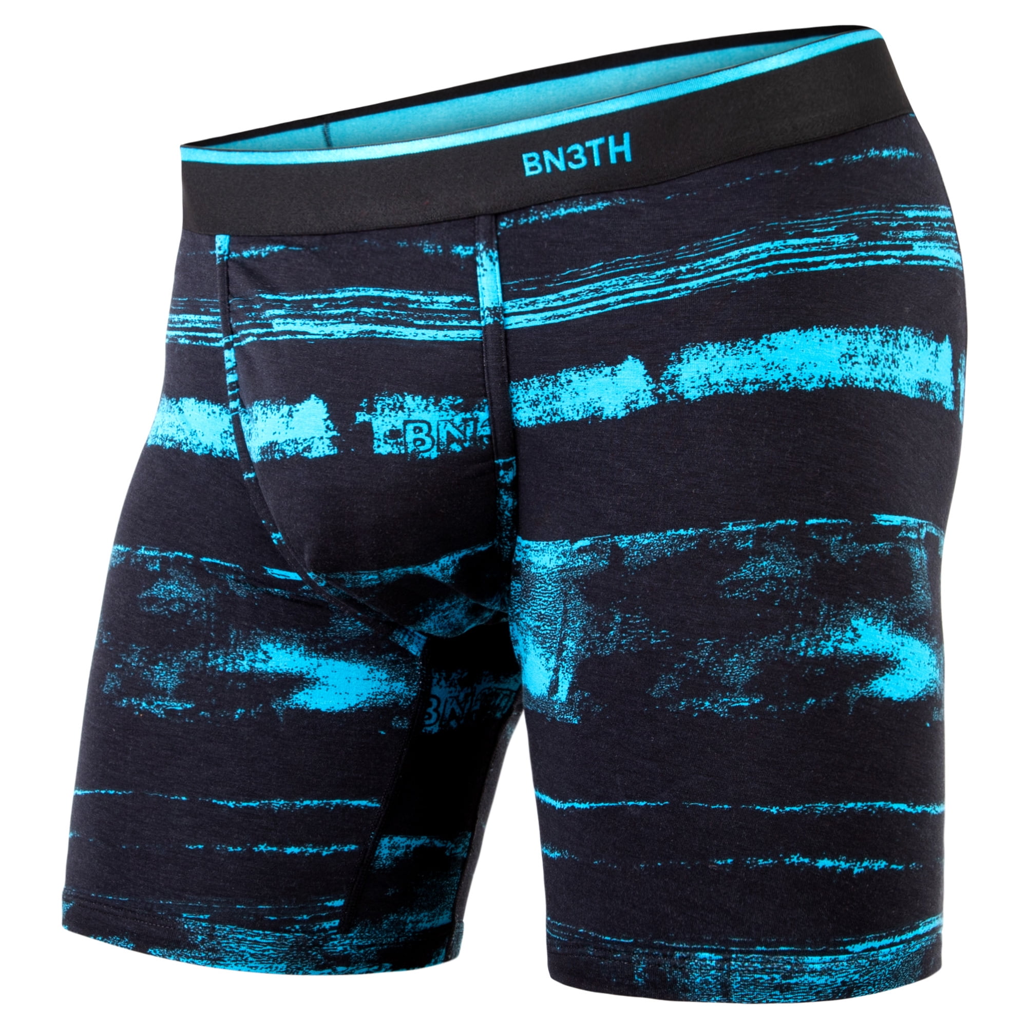 bn3th men's classic boxer brief-prints collection (distripe teal, small ...