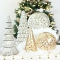 BFF Collection Set of 5 Illuminated Mercury Glass Christmas Trees, 2026 ...