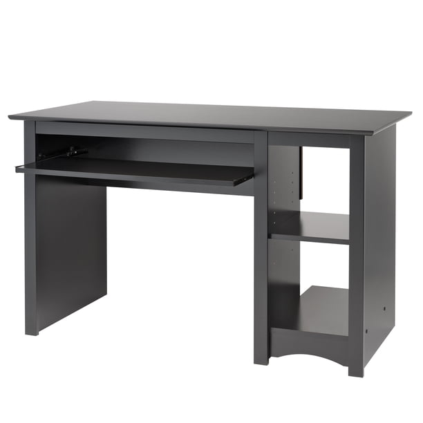 Prepac Home Office Computer Desk, Black - Walmart.com