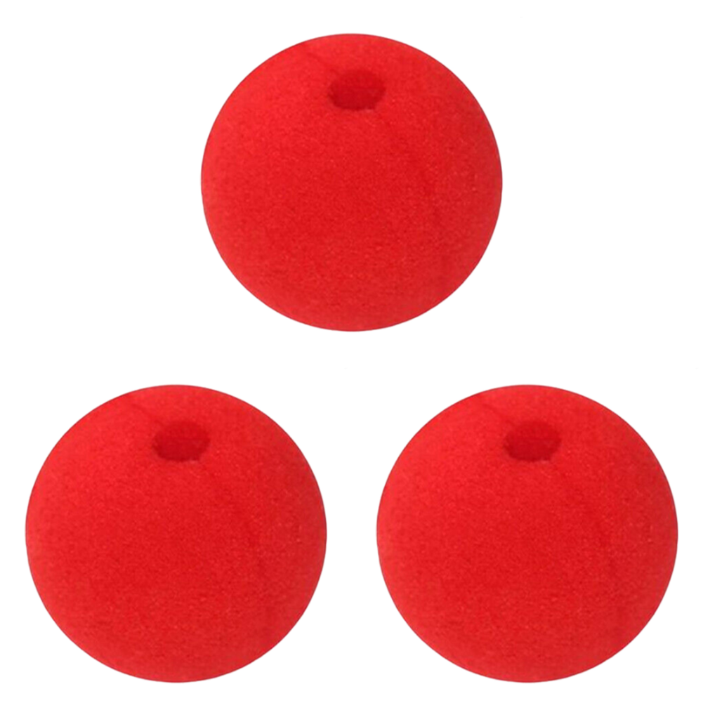 Bolas Esponja 50mm Accesorios Cosplay Nariz Payaso Circo Suave para El ...