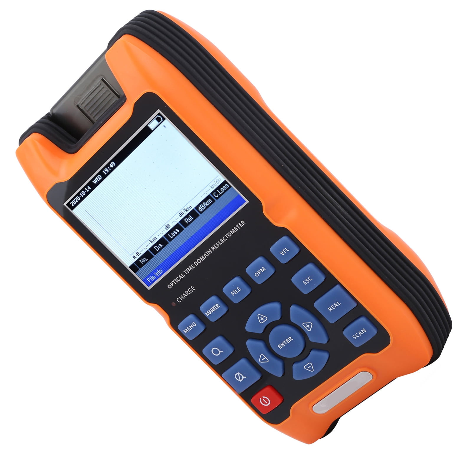 OTDR, reflectómetro óptico de dominio temporal BOTDR Precisión OTDR Fabricado con cuidado ...