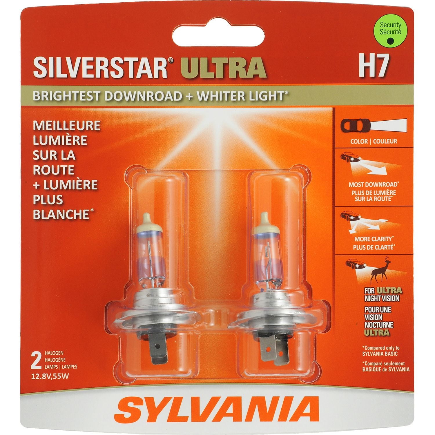 Click here for Sylvania H7 Silverstar Ultra Halogen Headlight 2 C... prices