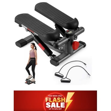 Stamina Mini Stepper with Monitor - Low Impact Black and Gray Stepper ...