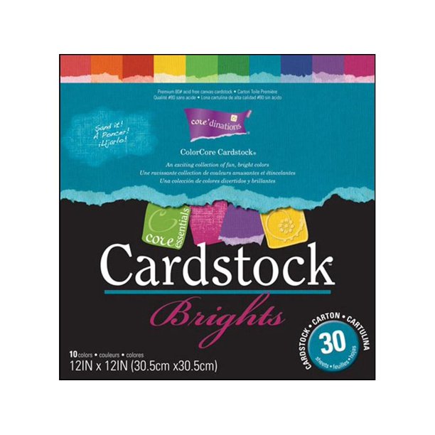 Coredinations Pack 12x12 ColorCore Brights - Walmart.com