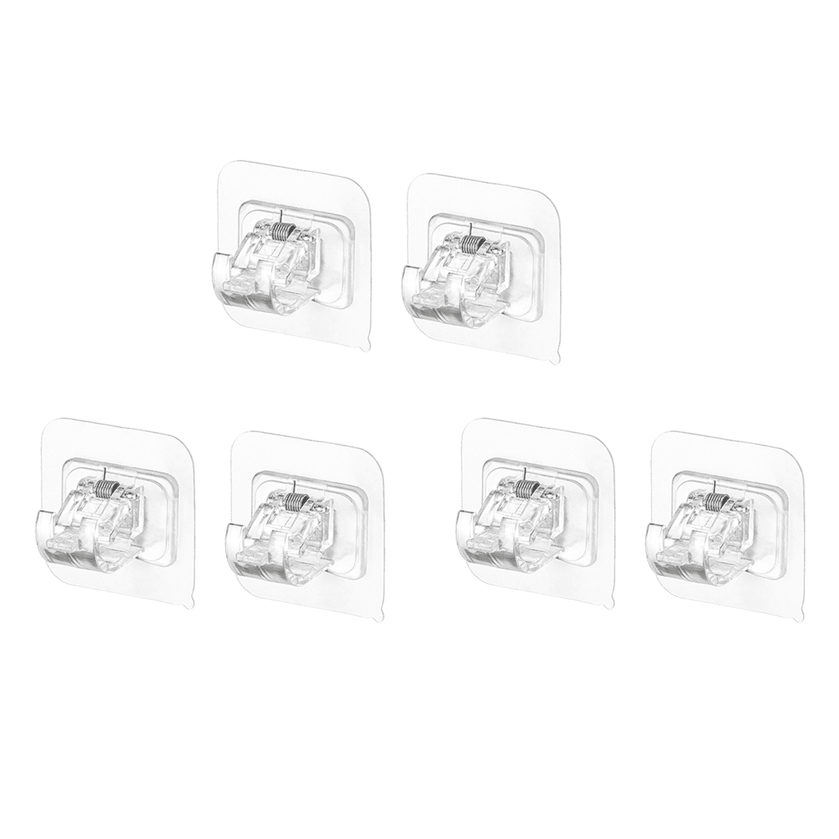 Click here for Unbranded No Drill Curtain Rod Brackets Set  6-Pie... prices