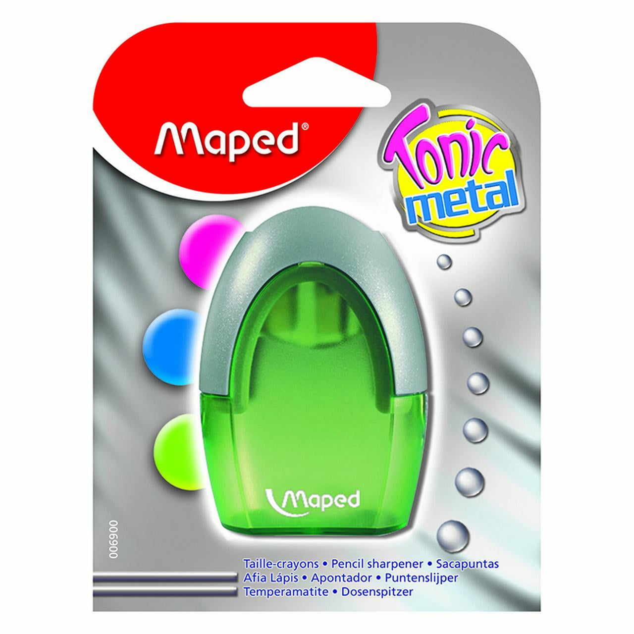 Maped Tonic Metal Pencil Sharpener - 2 Hole - Walmart.com
