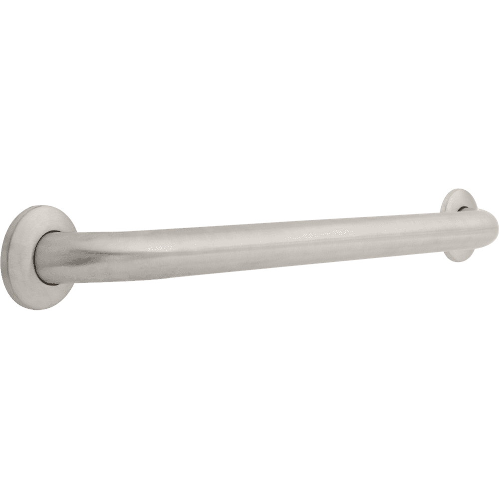 24" x 1 1/2" Concealed Screw Grab Bar - Walmart.com - Walmart.com