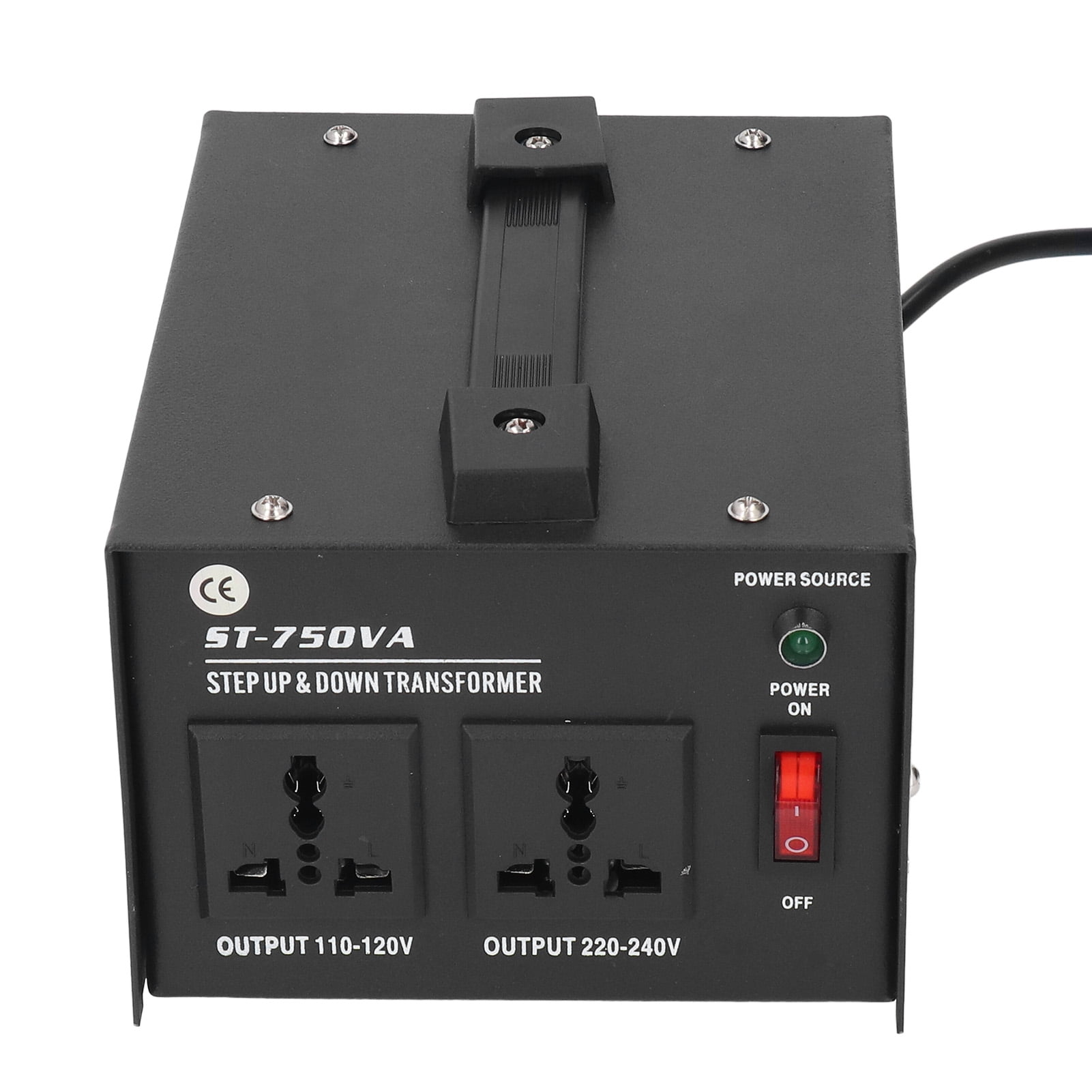 Transformador de potencia, 750 W, transformador elevador de voltaje de ...