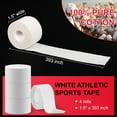 Athletic Tape, Sports Tape, No Sticky Residue Very Strong Easy Tear ...