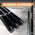 57" Pool Cue - 13mm Multi-Layer Leather Tip Billiard Stick with Quick ...