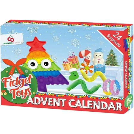 Advent Calendar 2022 - 24 Days of Surprises Fidget Toys Bulk ...