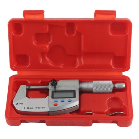 Electronic Micrometer 0-25mm 0.001mm Waterproof Digital Micrometer ...