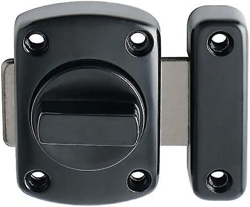 Rotate Bolt Latch Gate Latches Safety Door Lock,MS220E-B Plating Black ...