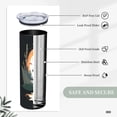20 oz Stainless Steel Insulated Tumbler - Vibrant Sunset Landscape ...