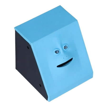 Coin Eating Saving Face Bank, Electronic Money Saving Bank Automatic ...