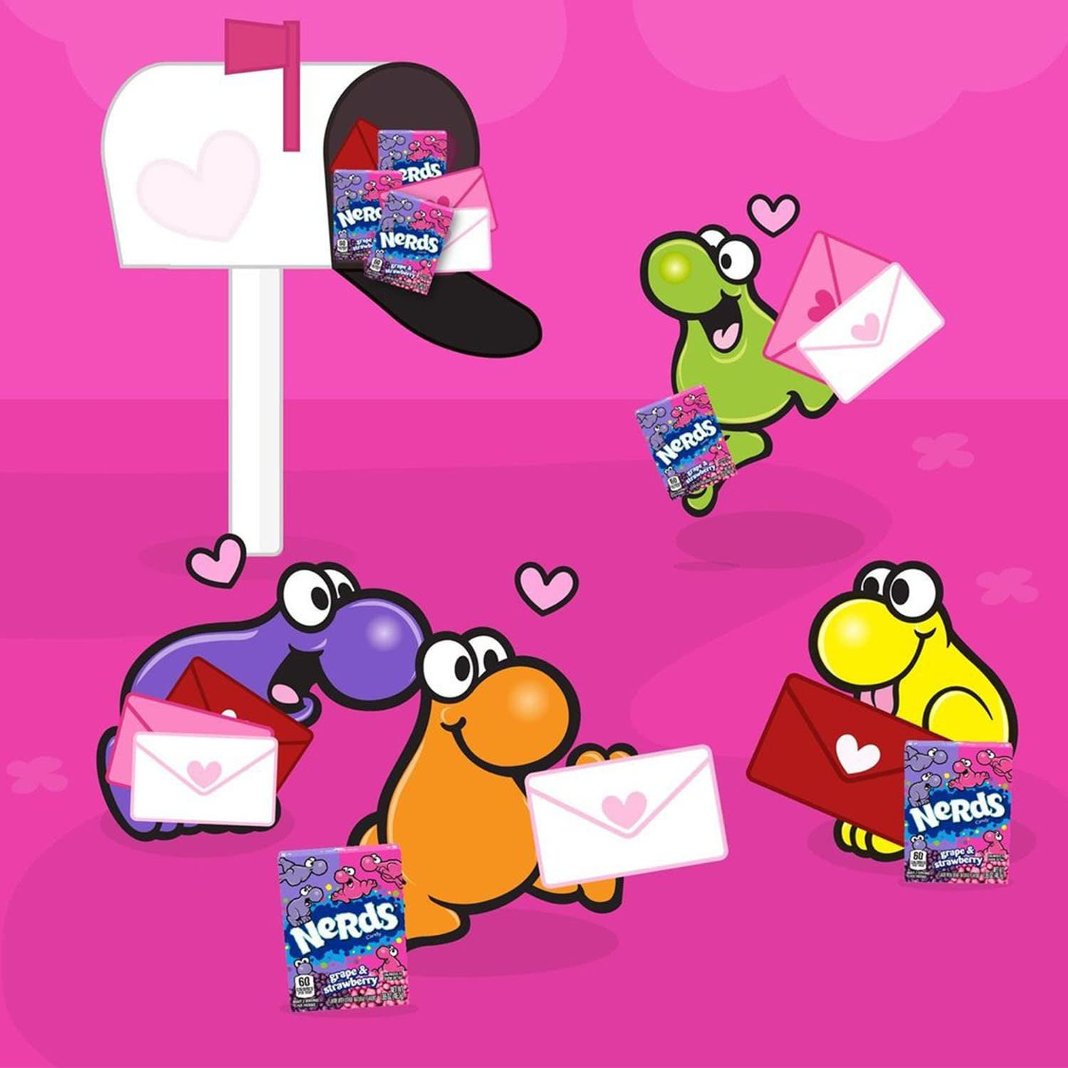 Nerds Candy Character Picture Nerds Strawberry And Punch Candy 1 Ea
