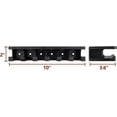 Adoreal Solid ABS Standard PMAG Rack Wall Mount with Storage Shelf, Mag ...