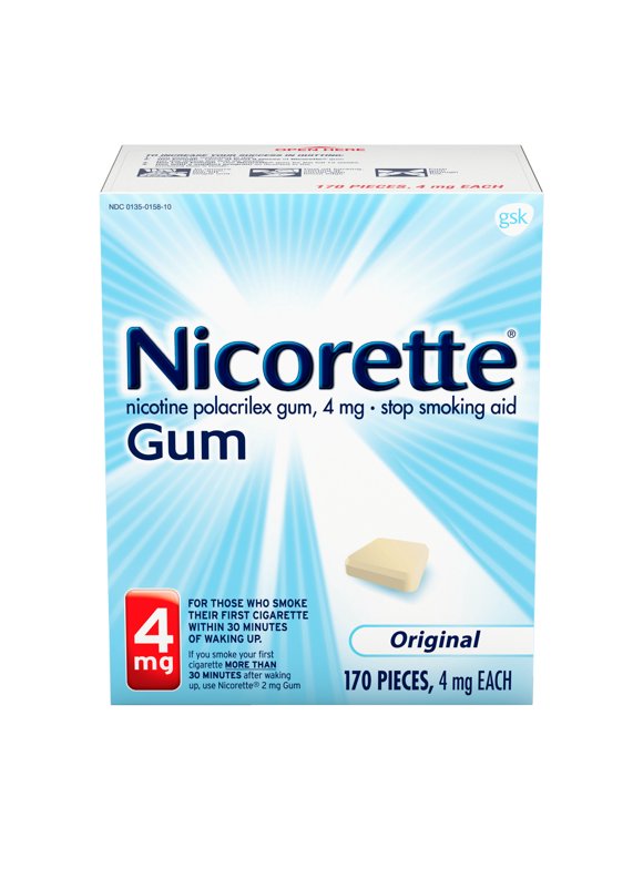 Nicotine Gum in Quit Smoking - Walmart.com