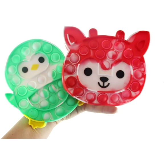 BULK 12 Cute Hairy Critter Puffer Balls - Sensory, Stress, Fidget Toy ...