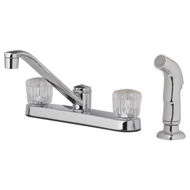 OakBrook Vela One Handle Kitchen Faucet with Pulldown Sprayer - Walmart.com