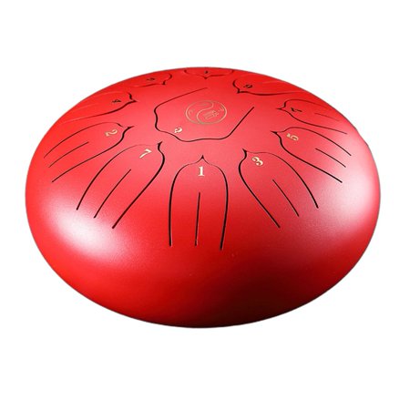 Steel Tongue Drum With Rubber Musical Mallet For Children Musical ...