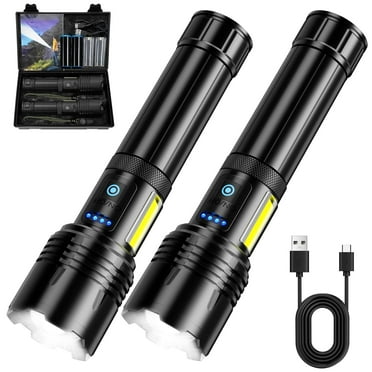 SKNSL Rechargeable LED Flashlights High Lumen,990,000 Lumens Super Bright Flashlight,Powerful ...