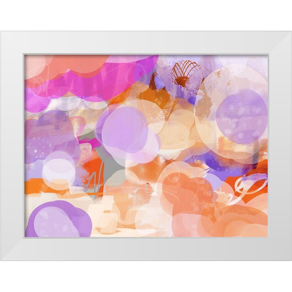 Auda, Christine 24x19 White Modern Wood Framed Museum Art Print Titled ...