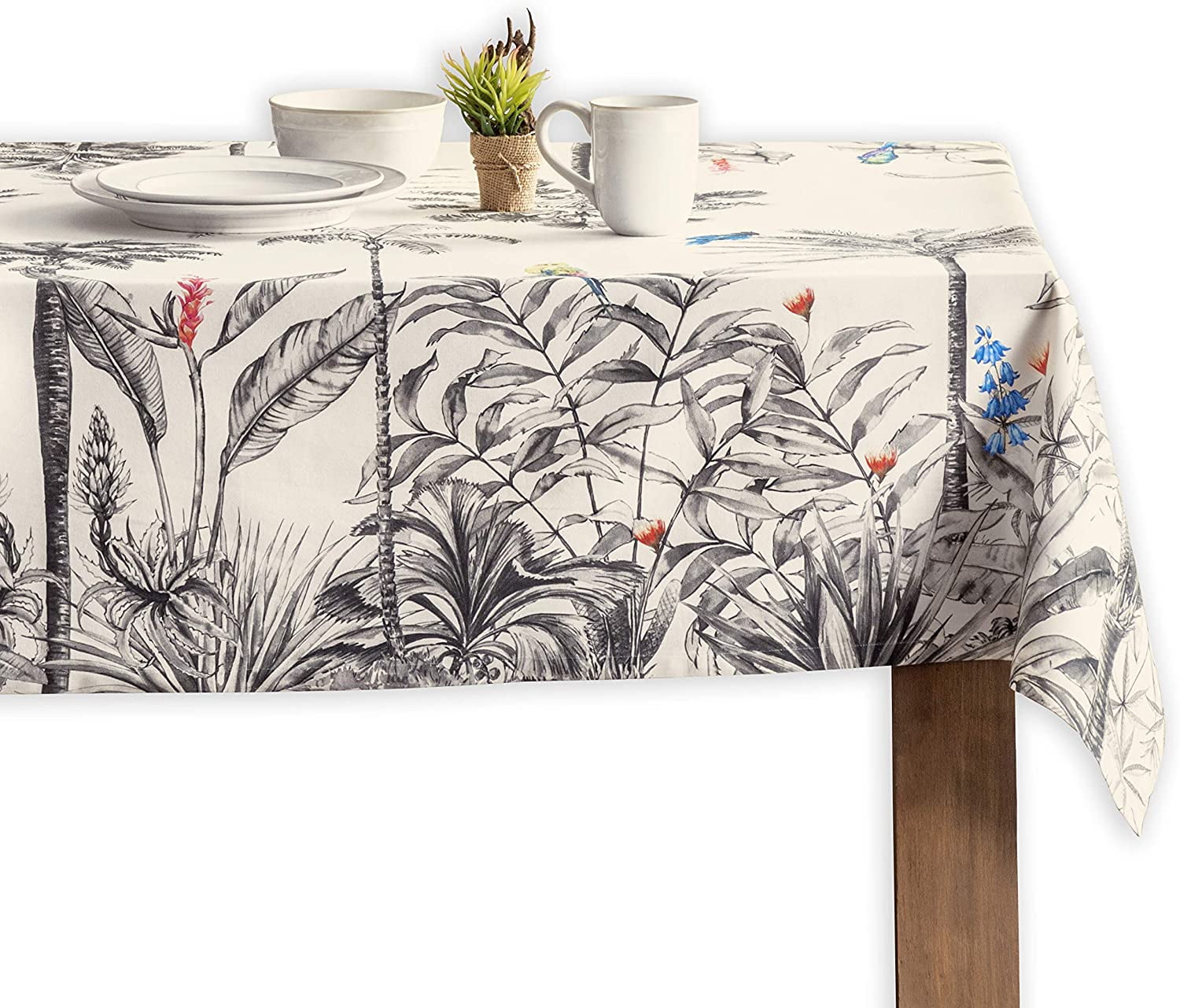 Amazonia Tablecloth Kitchen Dining Table Cloth for Square Tables ...