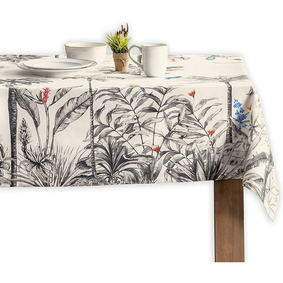 Amazonia Tablecloth Kitchen Dining Table Cloth for Square Tables ...