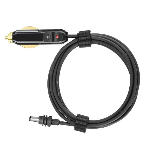 DC Car Power Cable for Satellite, 18AWG Cigar Plug Extension Power ...