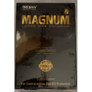 Trojan Magnum XL Large Size Lubricated Condoms - 12 Count - Walmart.com