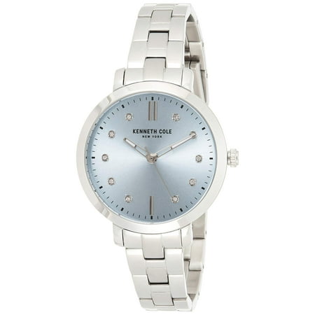 Kenneth Cole New York Light Blue Silver-Tone Watch | Walmart Canada