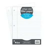 Raised Line Writing Paper - Red and Blue Lines -Package of 50 - Walmart.com