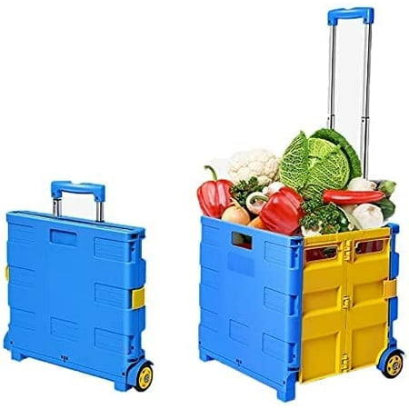 Lightweight Compact Folding Carry Cart Container Cart Container Cart ...