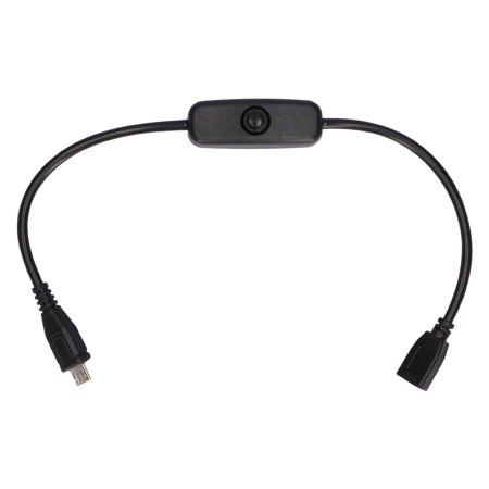 Micro USB Cable with 501 On / Off Switch Type-C Male to Micro USB ...