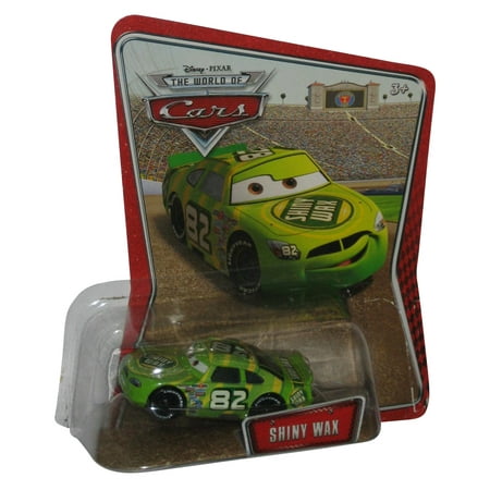 Disney Pixar Cars Movie Shiny Wax Race Track Scene Die Cast Toy Car ...