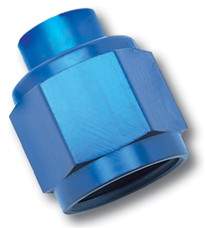 Russell Performance -8 AN Flare Cap (Blue) - Walmart.com