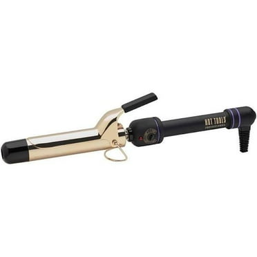 Hot Tools Ceramic Tourmaline Curling Iron XL 1 1/4" Barrel-Purple ...