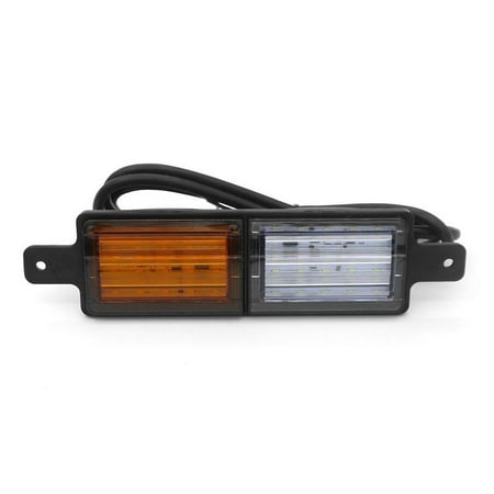 1 Pair Car Front Indicator Park LED Bull Bar Light Sealed Bullbar ...