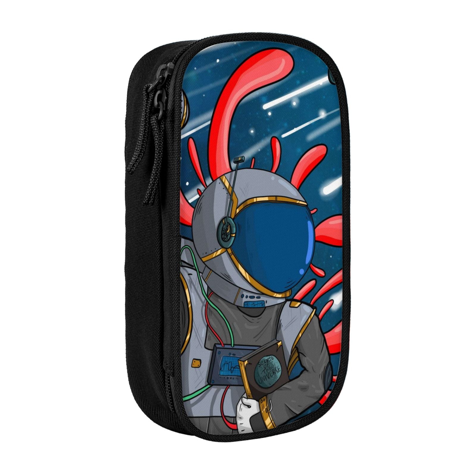 XMXY Space Astronaut Earth Large Capacity Pencil Case, Portable Pencil ...