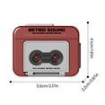 JZROCKER Retro Styled Mini Recorders Cassettes Player for Music ...