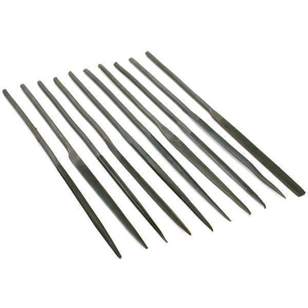 10 Needle Files Jewelers Watchmakers Metal Filing Tools - Walmart.com