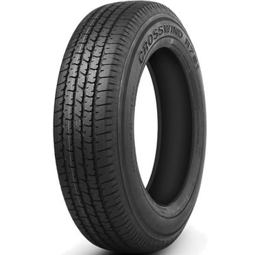 Roundrule ST Hikee Pair of 2 Trailer Tires - Size 205/75R15 Load E 10 Ply - All Season, Highway ...