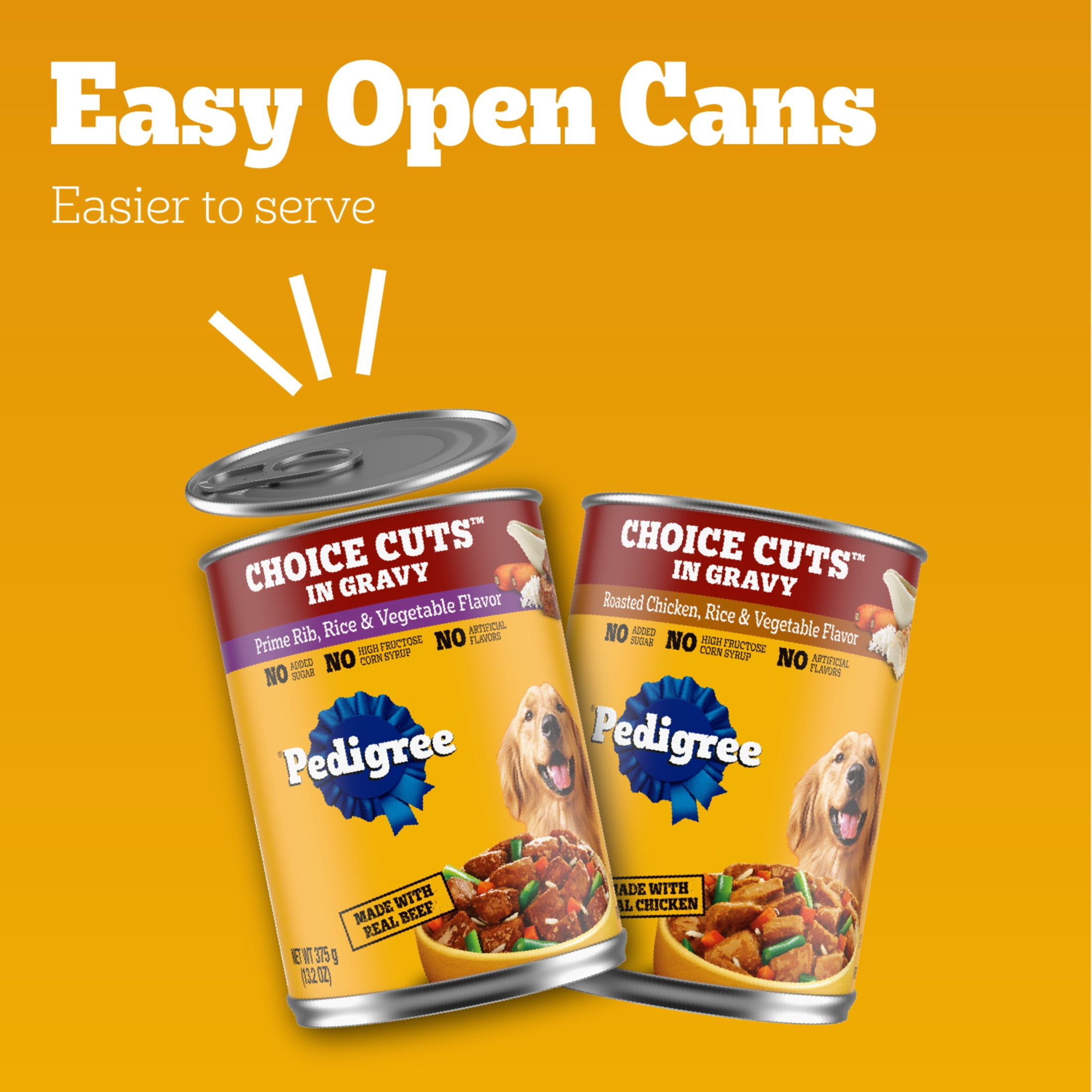 Pedigree Choice Cuts In Gravy Prime Rib Multipack Adult Canned Wet Dog ...
