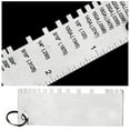 QHUDLV Weld Inspection Ruler Thickness Ruler Weld Inspection Gauge Weld ... QHUDLV Weld Inspection Ruler Thickness Ruler Weld Inspection Gauge Weld ...