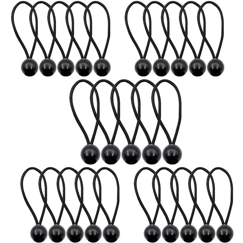 30 Piezas Tensor Elástico, Tensor de Lona, Bungee Elástico, Tensor ...