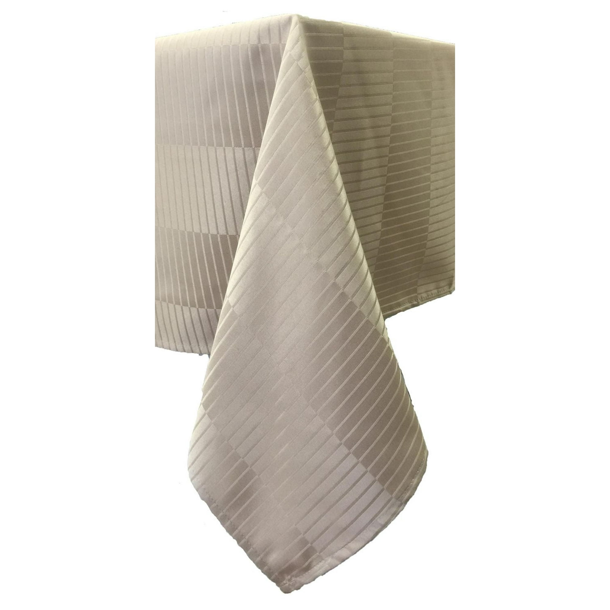 Click here for Fabstyles Premium Stripe Spill-Proof Tablecloth 58... prices