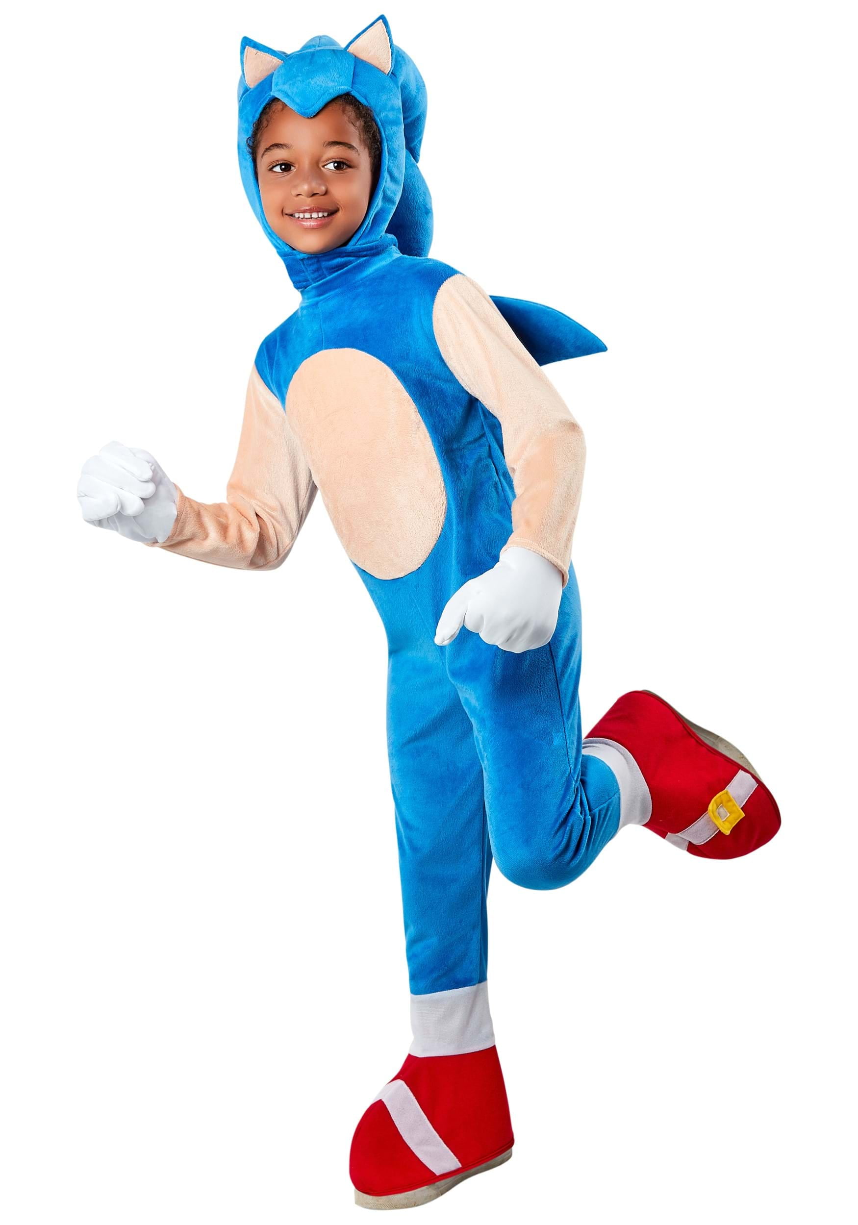 Boy's Sonic the Hedgehog Deluxe Costume - Walmart.com